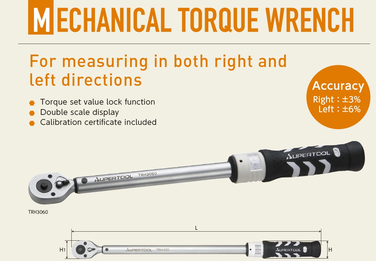 Ichiban Precision Sdn Bhd - Supertool - Supertool Mechanical Torque Wrench